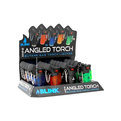 Blink Mini Angel Frosted Torch Lighter 20ct | Fadah Distribution